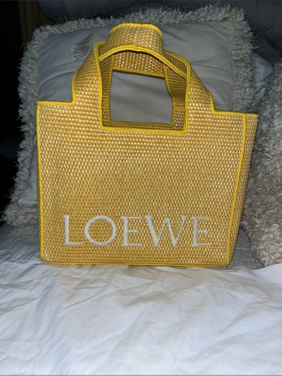 Cute fashion | Bags | Cute Fashion Yellow Woven Tote Bag With Logo ...